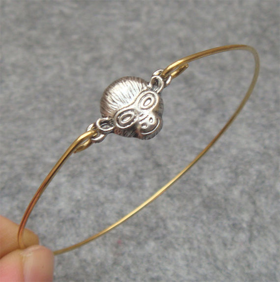 Monkey Bangle Bracelet on Luulla